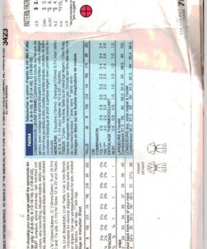 Butterick 6448 Vest, Blouse, Skirts Size: 12-14-16 Used Sewing Pattern