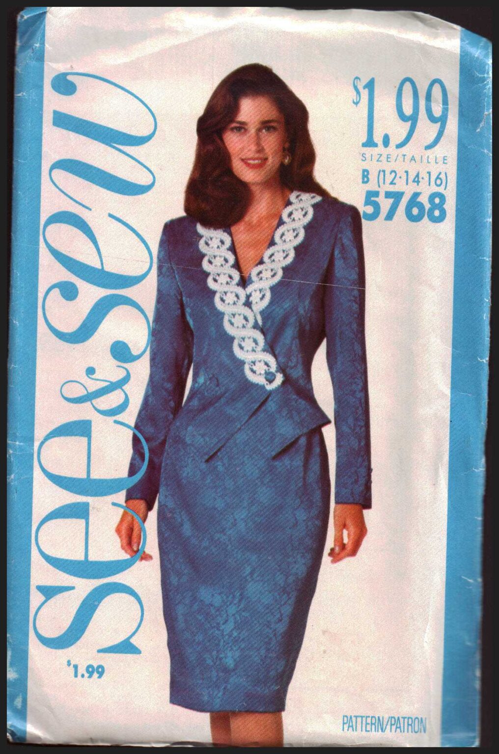 Butterick 5768 Tops and Skirts Size: A 6-8-10 or B 12-14-16 Uncut ...