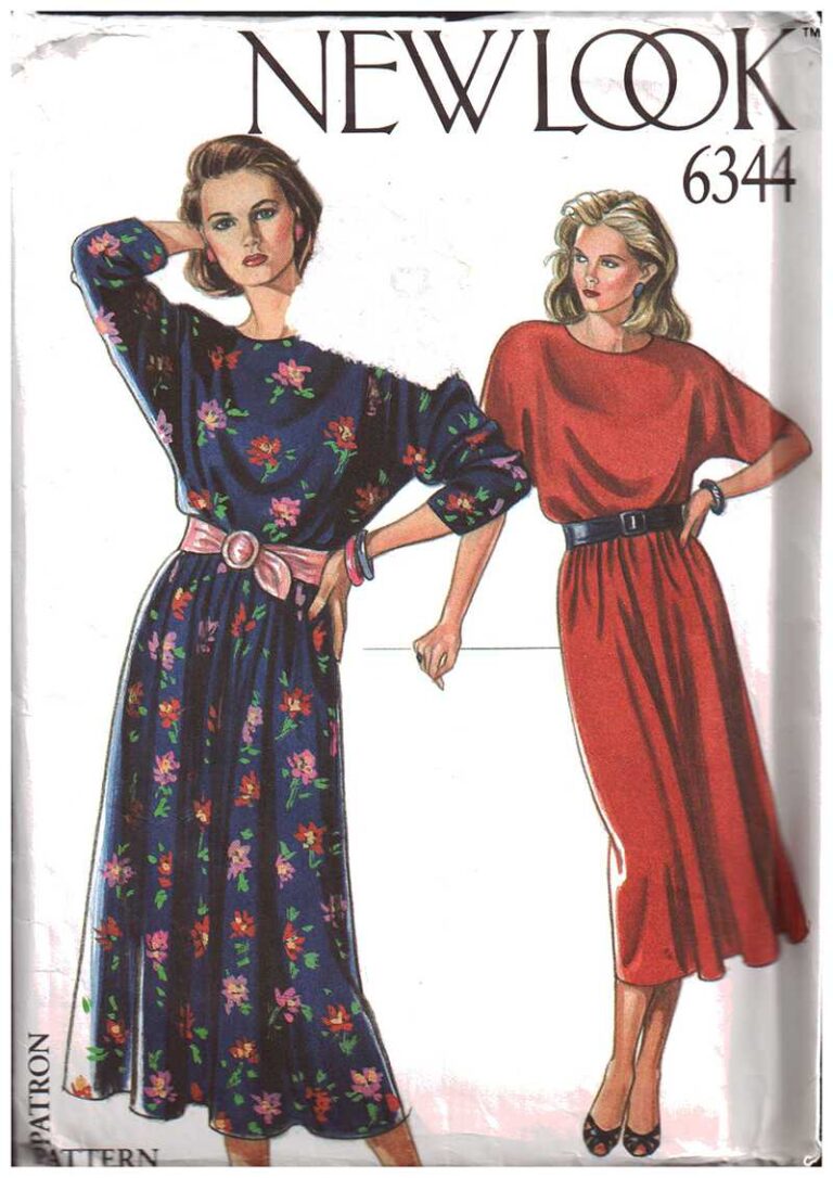 New Look 6344 Dress Size: 8-18 Uncut Sewing Pattern