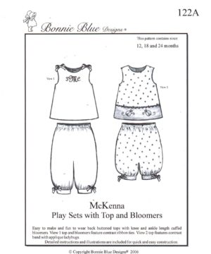 Sewing Patterns - Pattern-Walk Bonnie Blue Designs Sewing Patterns