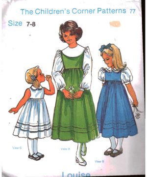 Sewing Patterns - Pattern-Walk The Children's Corner sewing patterns