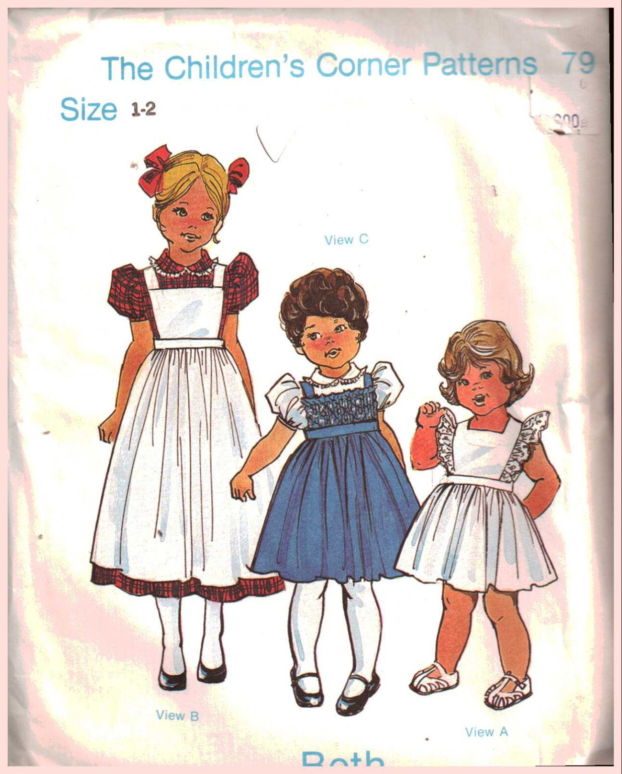 The Children's Corner Patterns 79 Beth Size: 10-12 Uncut Sewing Pattern