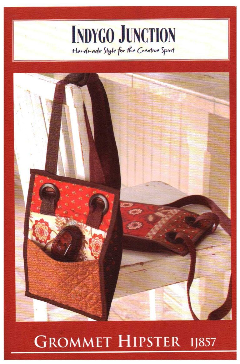 Indygo Junction IJ857 Handbag Size: One Uncut Sewing Pattern