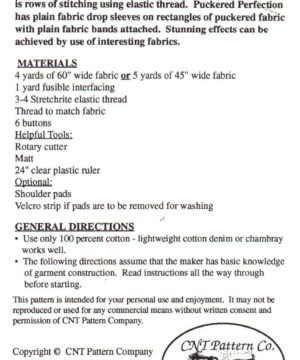 CNT Pattern Co. Sewing Patterns Archives - Pattern-Walk