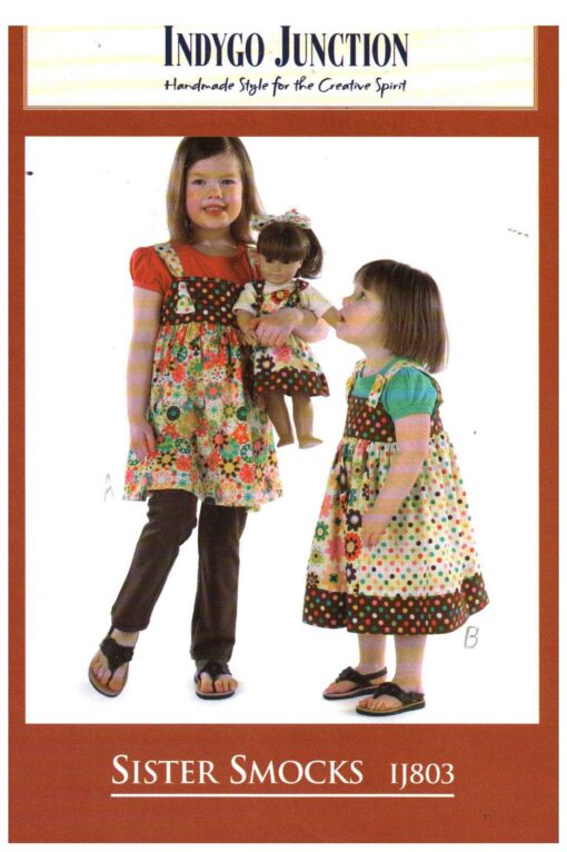 Indygo Junction IJ803 Girl's Smoks Size: 1-3, 4-6 Uncut
