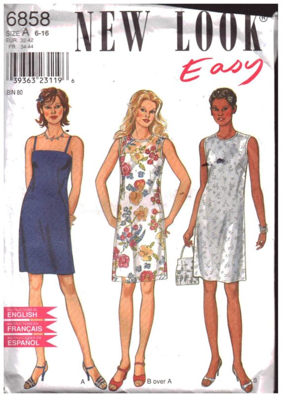Sewing & Needlecraft NEW UNCUT Butterick Sewing Pattern 6858 Patterns ...