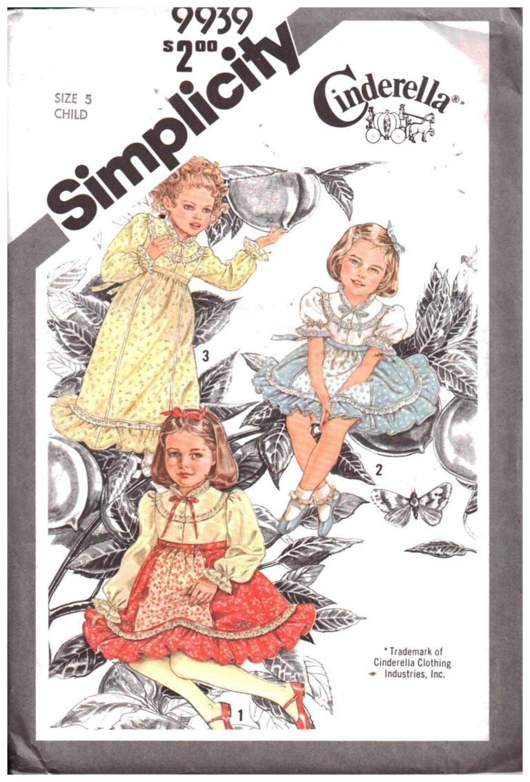 Simplicity 9939 Girl's Dress in two lengths Size: 5 Uncut Sewing Pattern