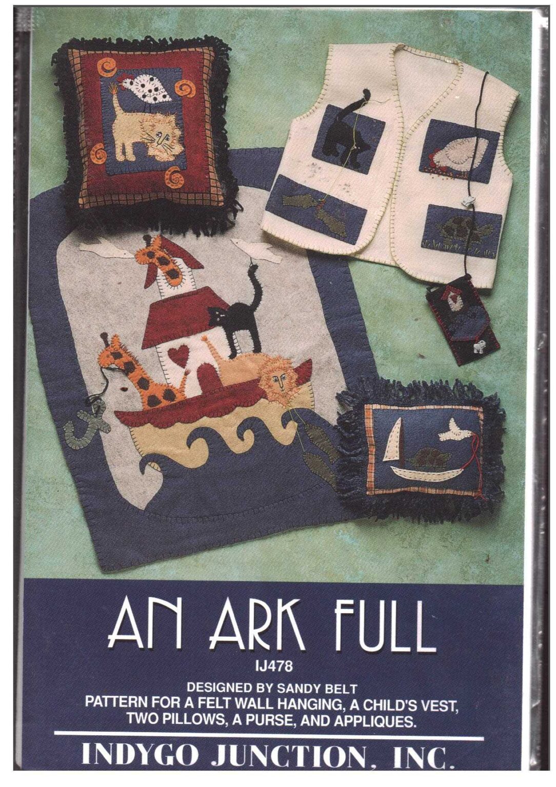 Indygo Junction Indygo Junction IJ478 An Ark Full Size: One Uncut ...