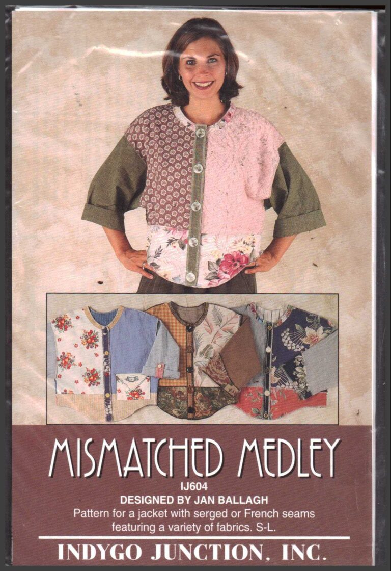 Indygo Junction Indygo Junction IJ604 Jacket Mismatched Meddly Size ...