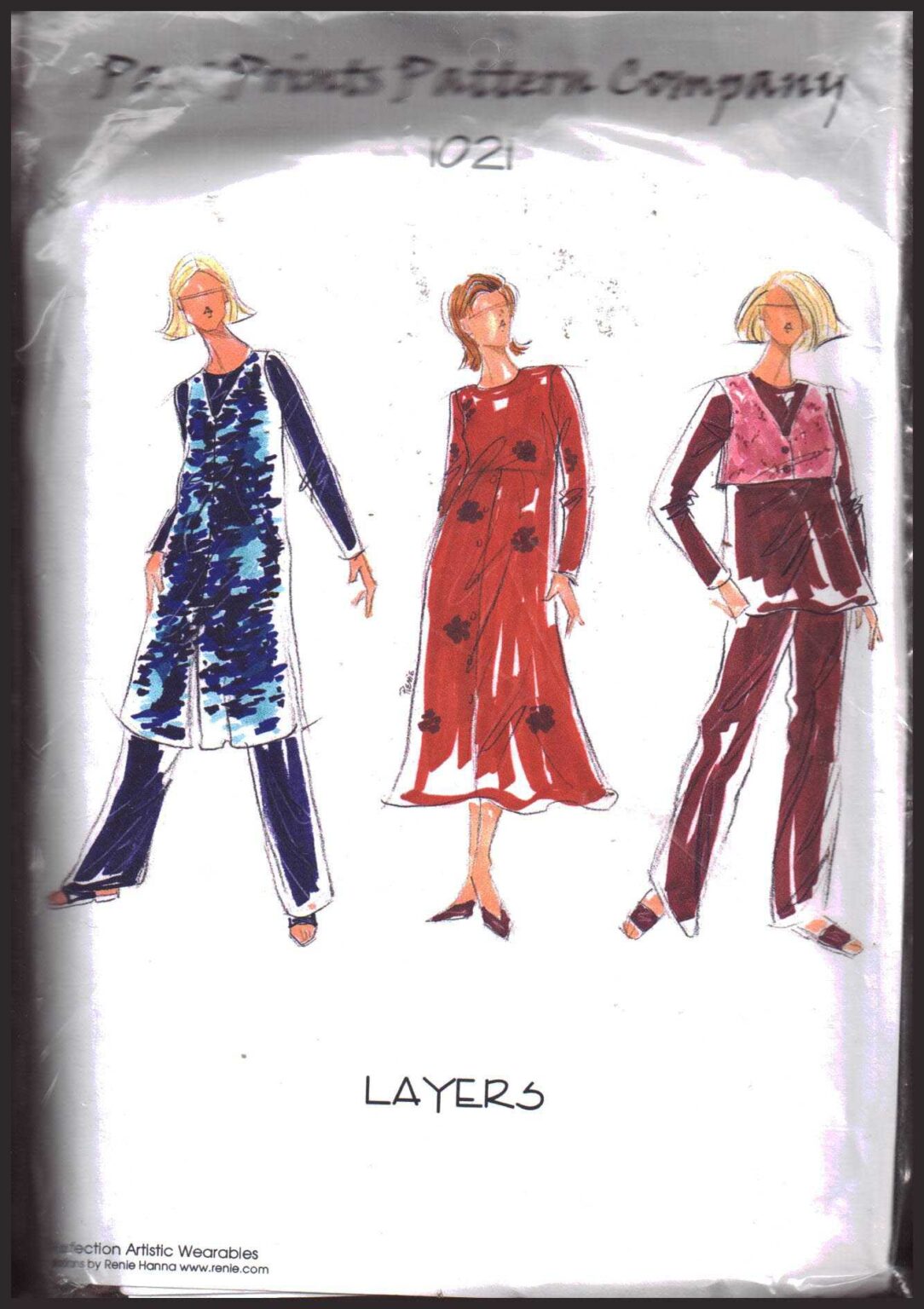 Paw Prints 1021 Layers Size: All Used Sewing Pattern