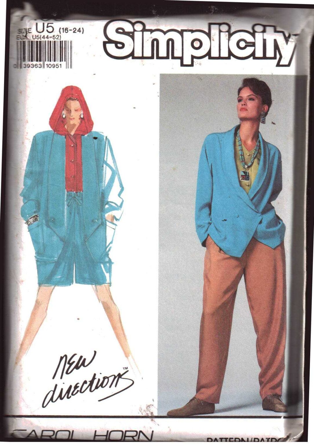 Simplicity 7108 Pants, Shorts, Top with or without Hood, Jacket Size ...