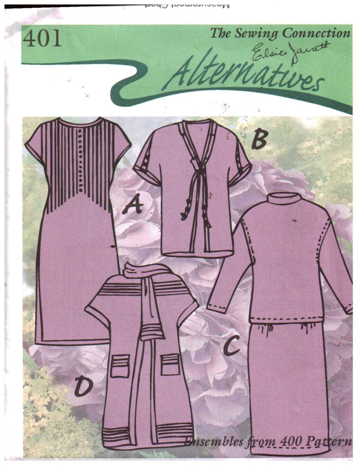 The Sewing Connections 401 Alternatives Ensembles from 400 Size: XS-XXL ...